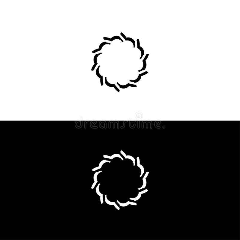 Circle vector logo design stock vector. Illustration of friendship ...