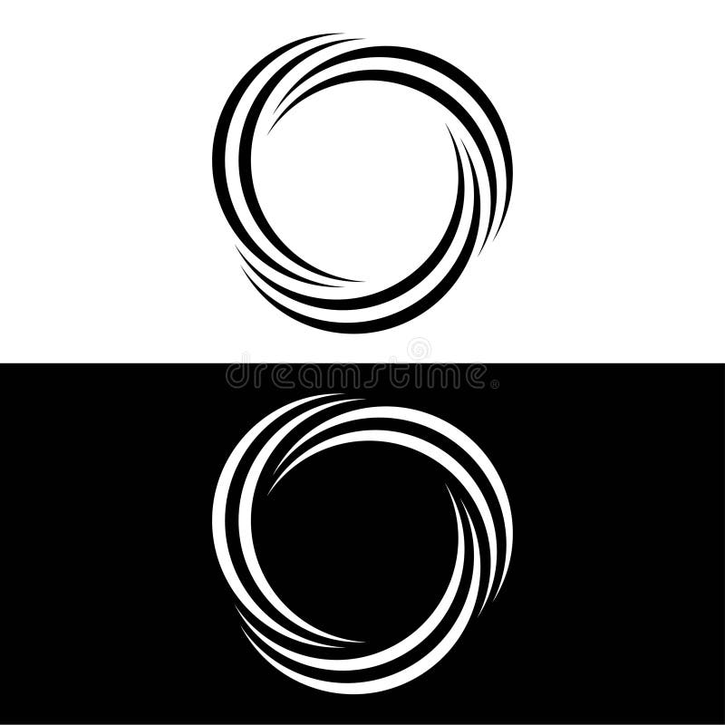 Circle Vector Logo Template Design Stock Vector - Illustration of round ...