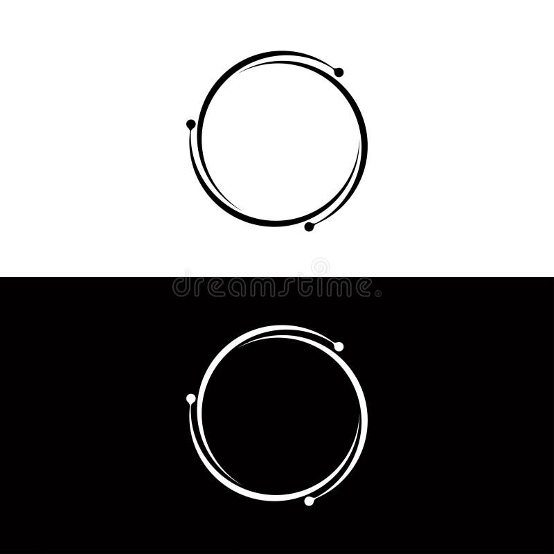 Circle Vector Logo Template Design . Stock Vector - Illustration of ...