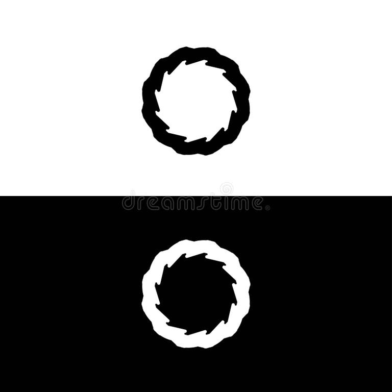 Circle Vector Logo Template Design . Circle Icon Stock Illustration ...
