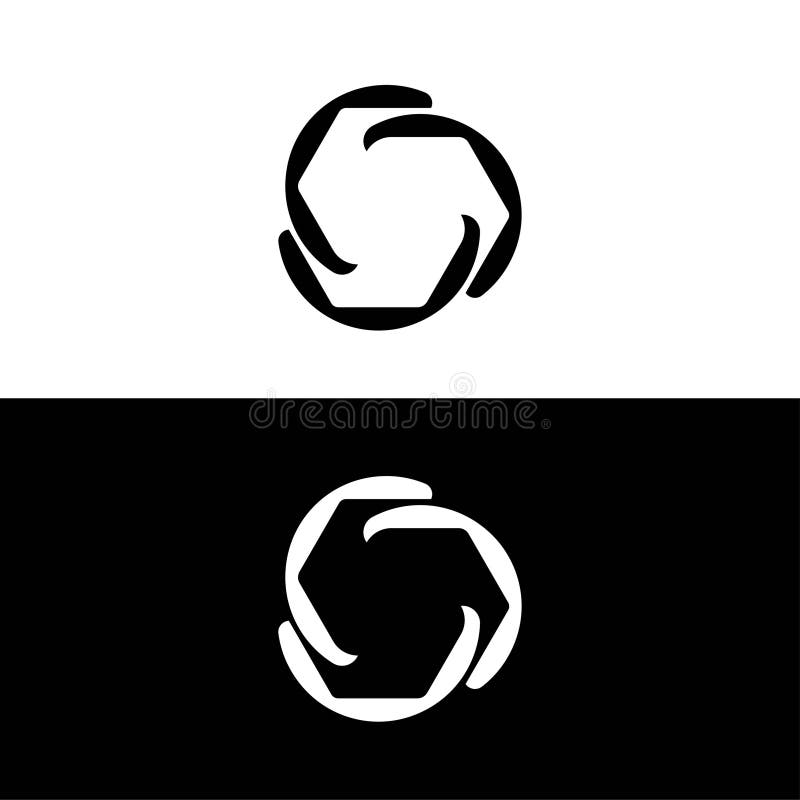 Circle Vector Logo Template Icon Stock Vector - Illustration of growth ...