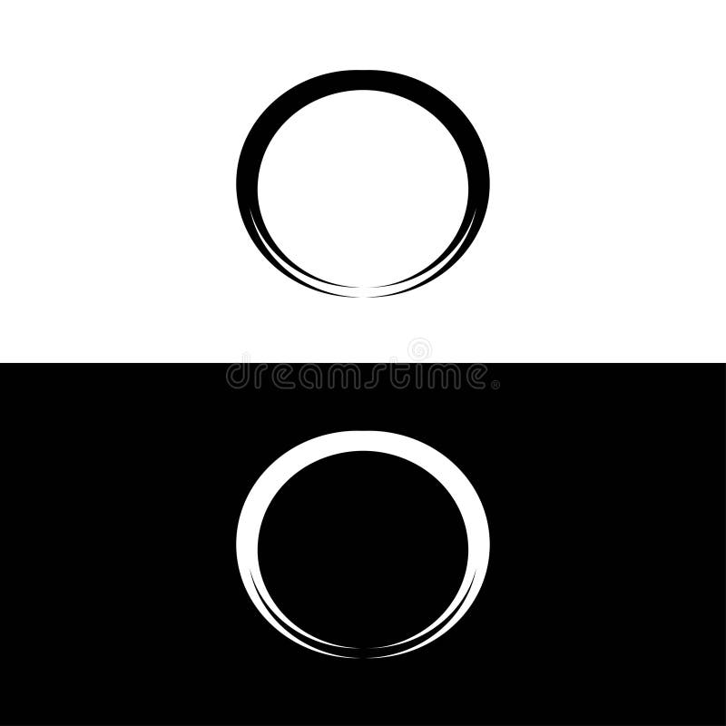 Circle Vector Logo Template Icon Stock Illustration - Illustration of ...