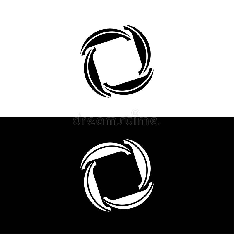 Circle Vector Logo Template Icon Stock Vector - Illustration of dynamic ...
