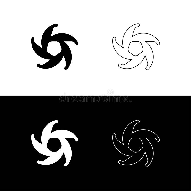 Circle Vector Logo Template Icon . Stock Vector - Illustration of ...