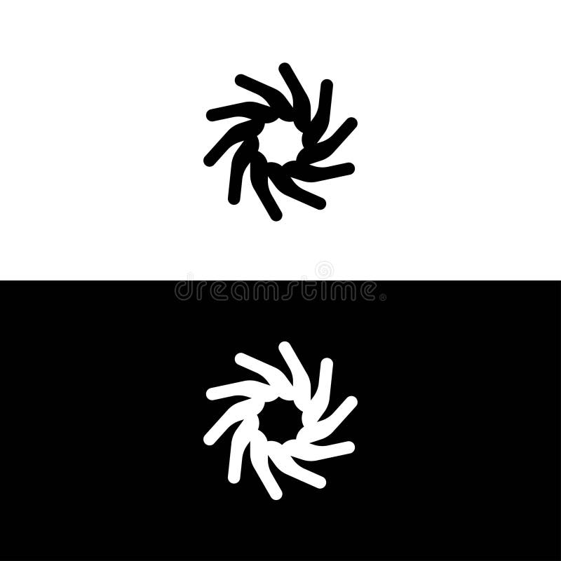 Circle Vector Logo Template Illustration Logo Circle Stock Vector