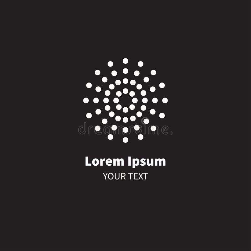 Circle vector template stock vector. Illustration of global - 115459070