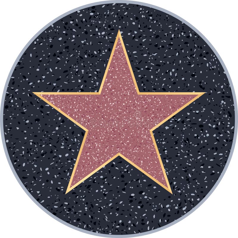 Circle walk star stock vector. Illustration of symbol - 349114256