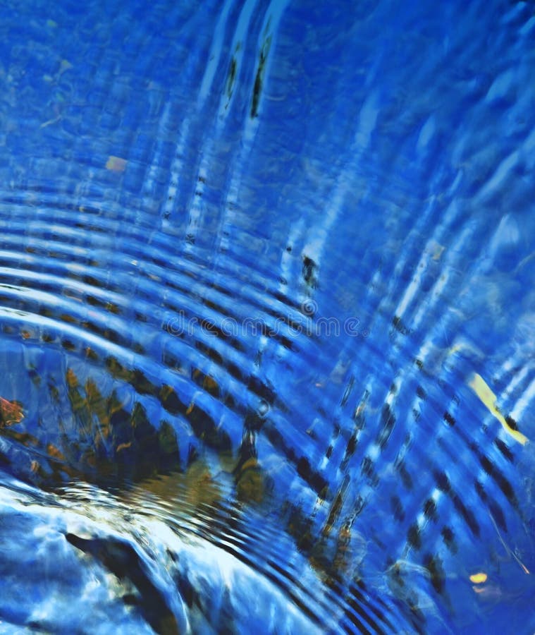 Circle on the water stock image. Image of beauty, droplet - 39979705