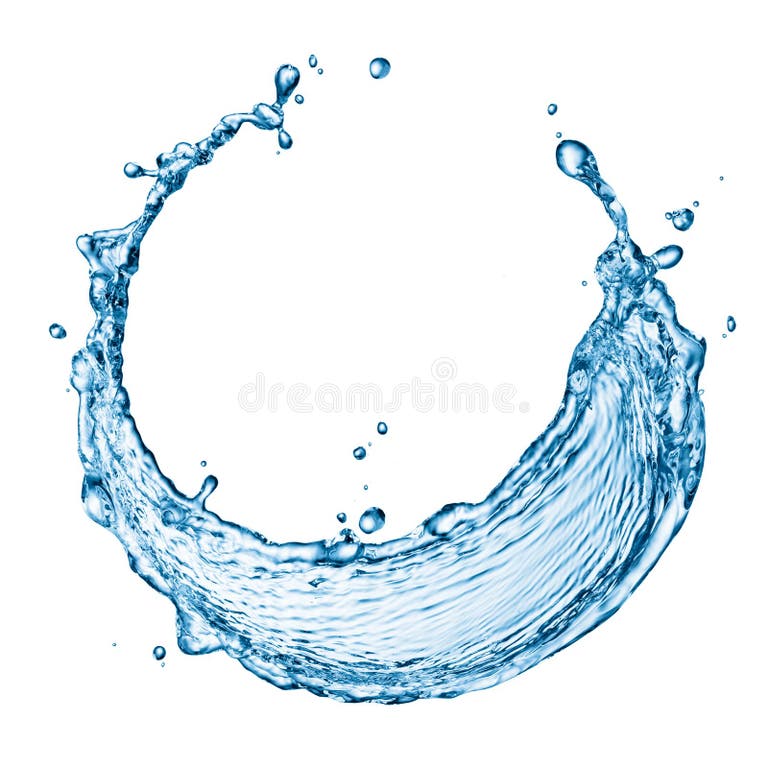 Circle water splash stock image. Image of splash, clean - 134257451