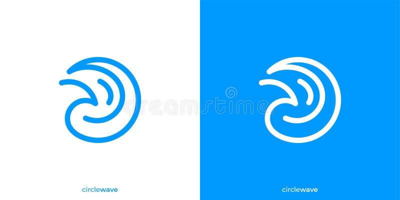 Circle Wave Design Stock Illustrations – 390,607 Circle Wave Design ...