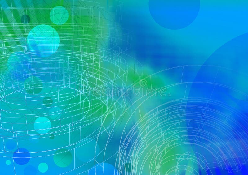 Circle Wireframe 3 - a Series Stock Illustration - Illustration of ...