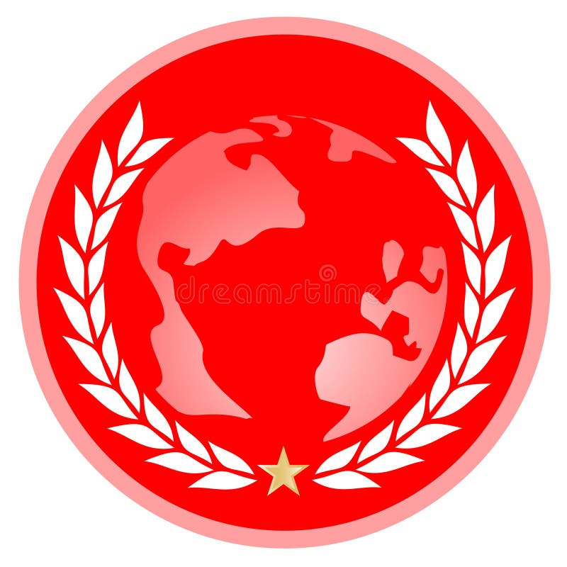 Circle world stock vector. Illustration of sign, union - 19039201