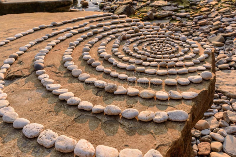 Stone Circles stock photo. Image of macro, healthy, cobblestone - 33406754