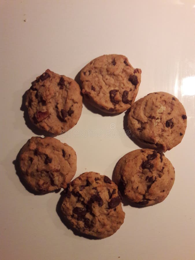 Circles in a circle stock image. Image of chip, chocolate - 93269331