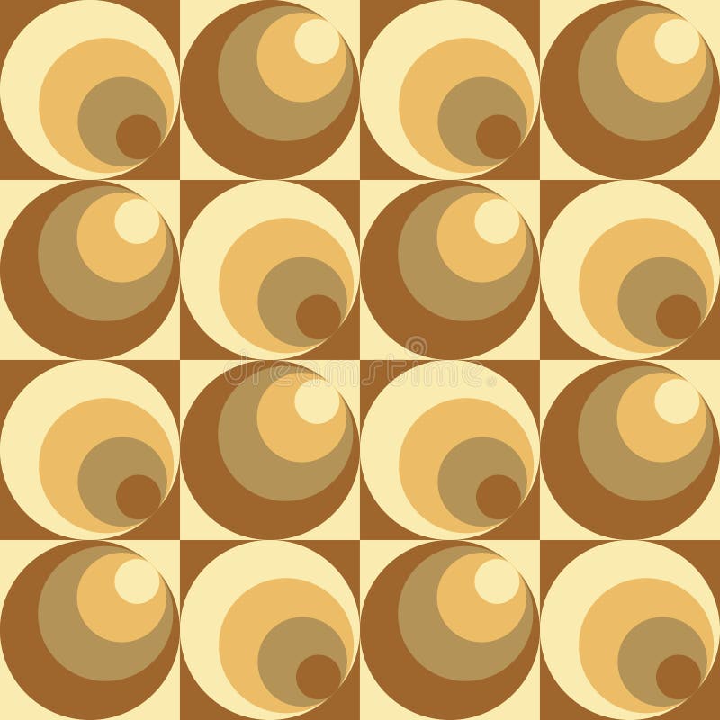 Circles in Circles Pattern stock vector. Illustration of bubbles - 43110557