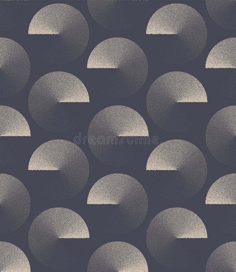 Circle Clockwise Gradient 60s 70s Seamless Pattern Vector Abstract Background Stock Vector ...