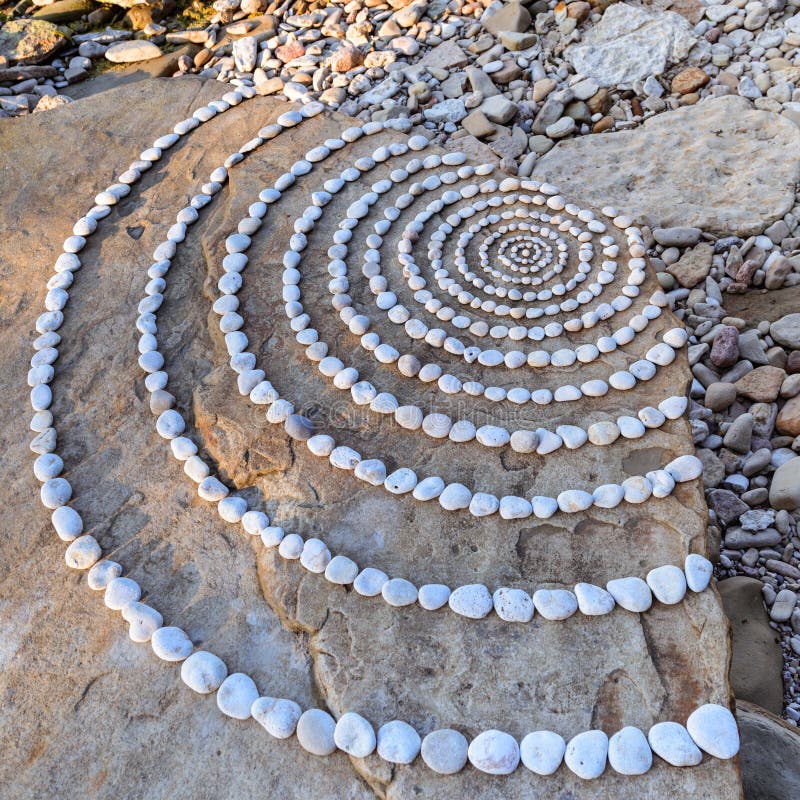 Stone Circles stock photo. Image of macro, healthy, cobblestone - 33406754