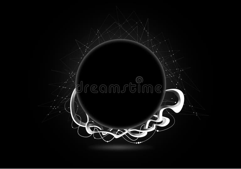 Circles Depth among the Machines Stock Illustration - Illustration of ...
