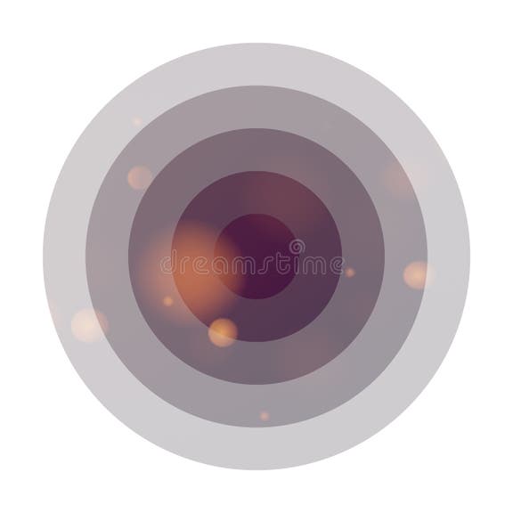 Circles Disc White Paper Abstract Stock Illustration - Illustration of ...