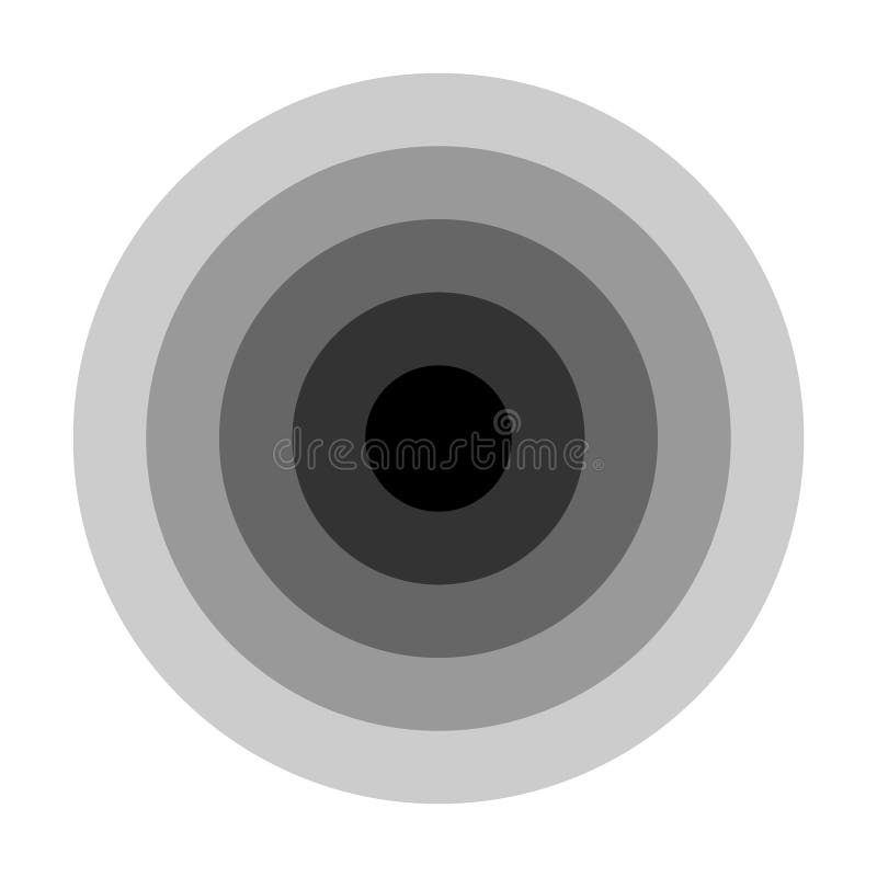 Circles Disc White Paper Abstract Stock Illustration - Illustration of ...