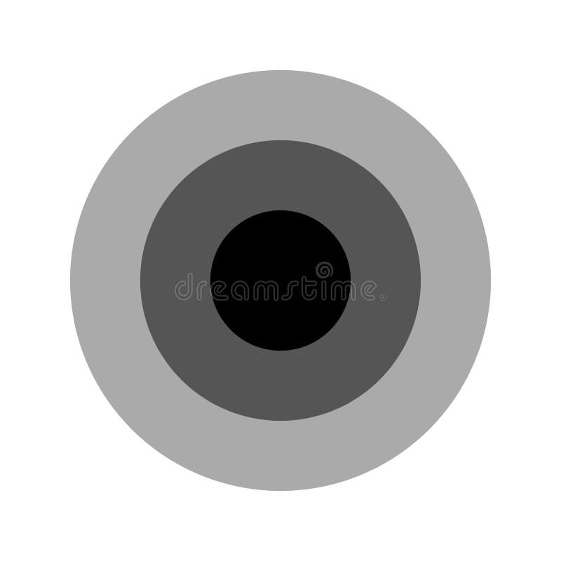 Circles Disc White Paper Abstract Stock Illustration - Illustration of ...