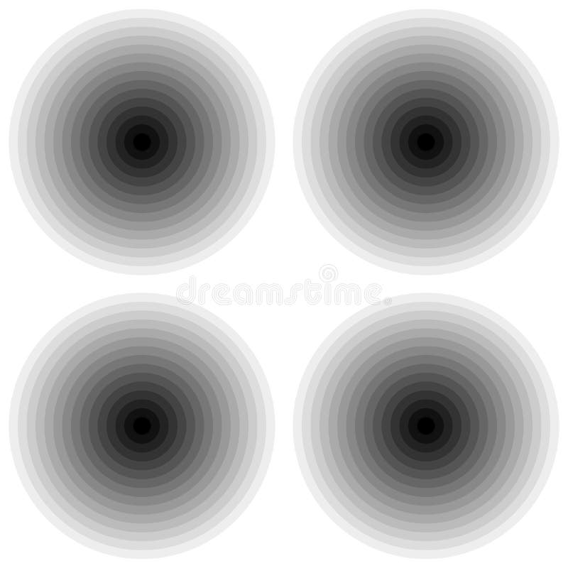 Circles Disc White Paper Abstract Stock Illustration - Illustration of ...