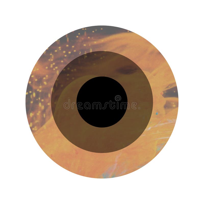 Circles Disc White Paper Abstract Stock Illustration - Illustration of ...