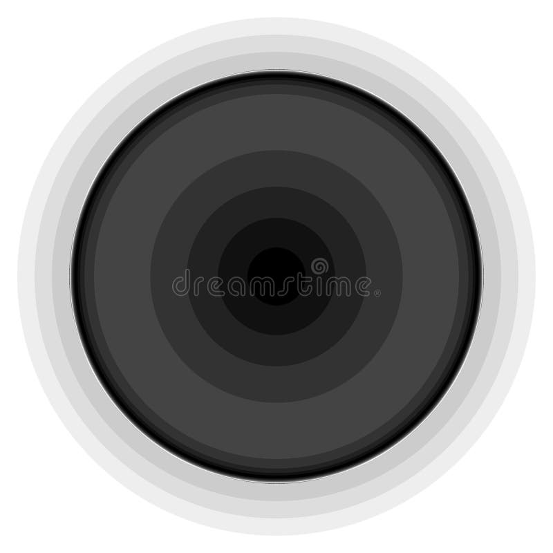 Circles Disc White Paper Abstract Stock Illustration - Illustration of ...