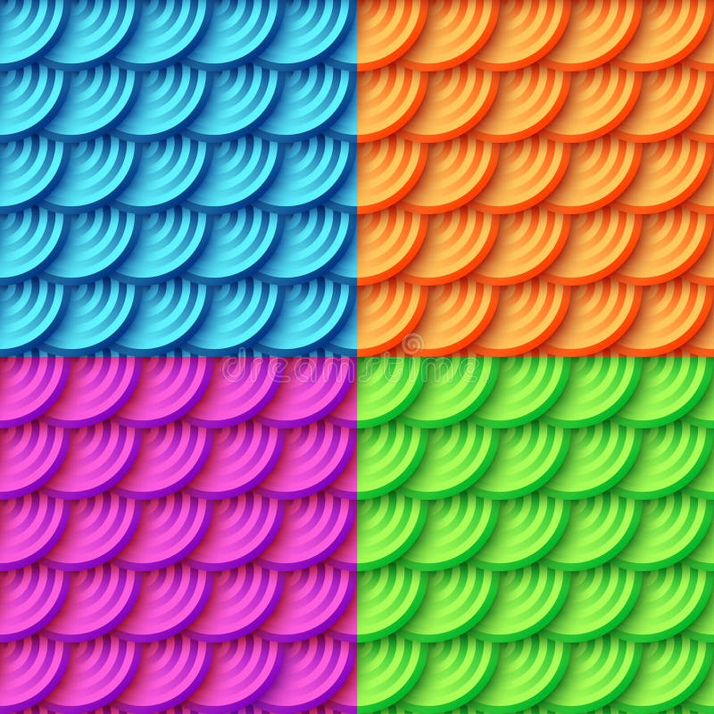 Paper Circles with Drop Shadows Stock Vector - Illustration of decor ...