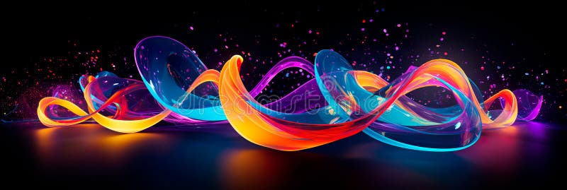 Circles Exploding with Energy, Surrounded by Intersecting Lines that ...