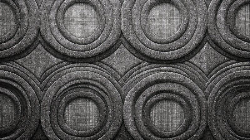 Circles Grey Geometric Patterns Stock Photo - Image of geometric ...