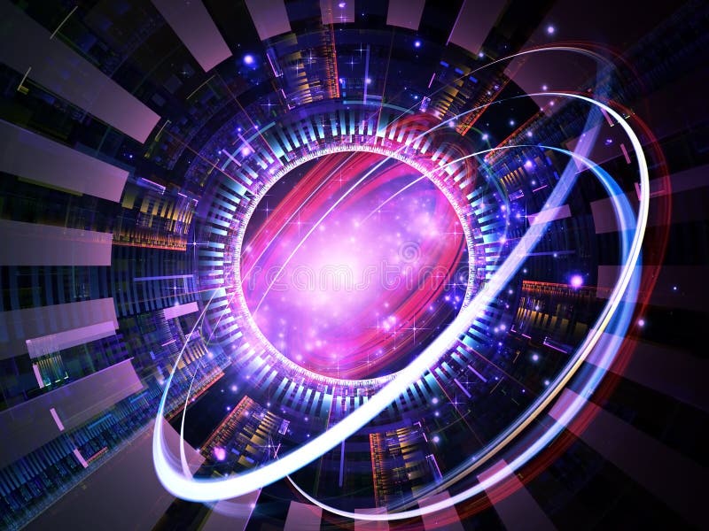 Circles of Light stock illustration. Illustration of circle - 22652073