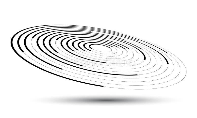 Abstract Concentric Circles Logo Stock Illustrations – 911 Abstract ...
