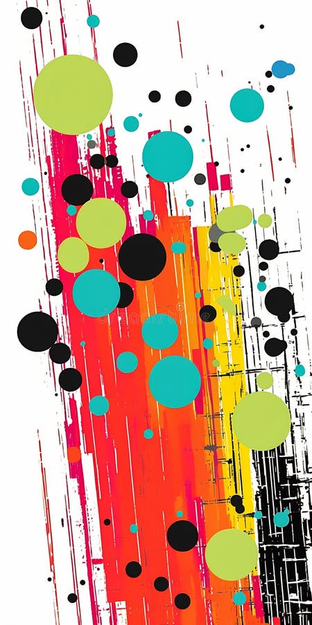 Circles and Lines: a Modern Graphic Design Stock Illustration ... Circles and Lines: a Modern Graphic Design Stock Illustration ...