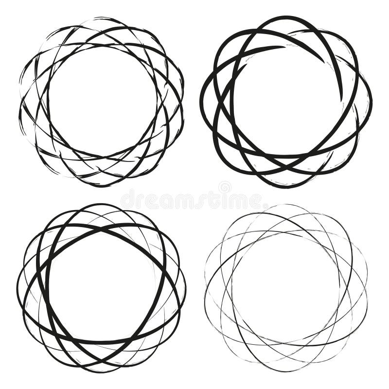 Circles Mesh on Halftone. Abstract Texture. Futuristic Style. Vector ...