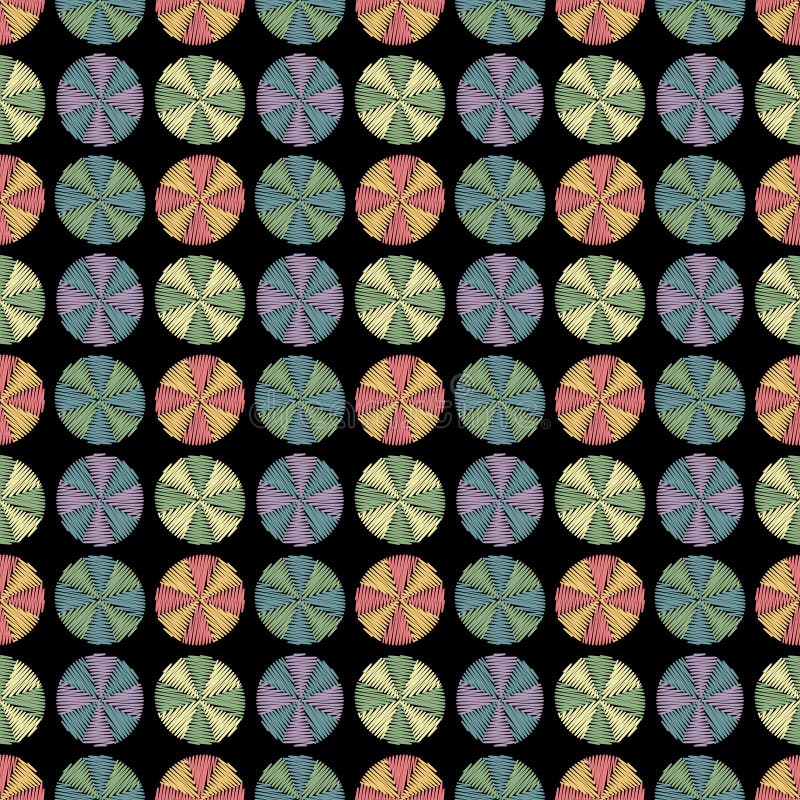 Circles pattern stock illustration. Illustration of retro - 27684595