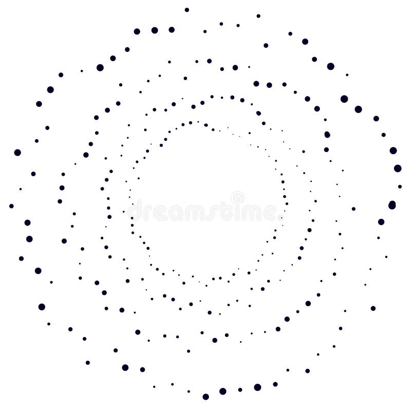 Circles Random, Scattered Shapes Element Stock Vector - Illustration of ...
