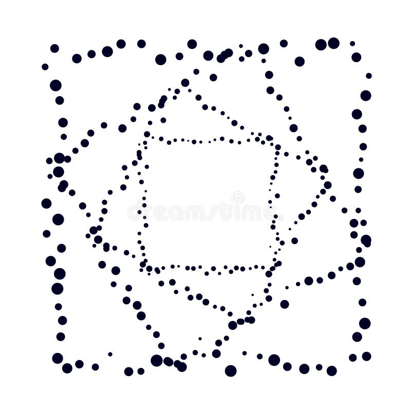 Circles Random, Scattered Shapes Element Stock Vector - Illustration of ...