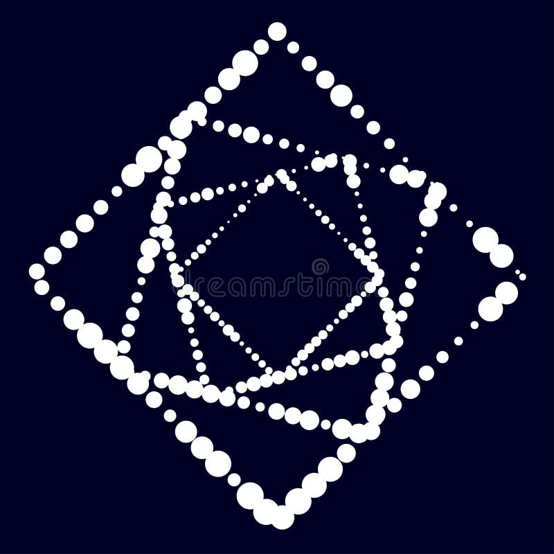 Circles Random, Scattered Shapes Element Stock Vector - Illustration of ...