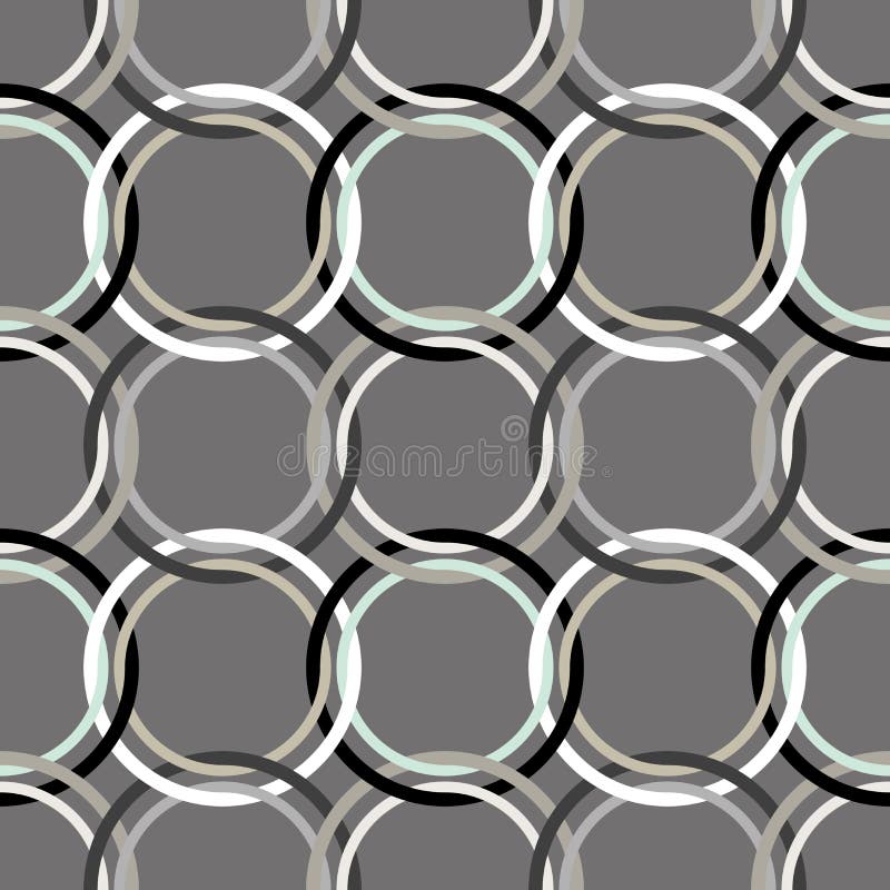 Circles seamless pattern 2 stock vector. Illustration of background ...