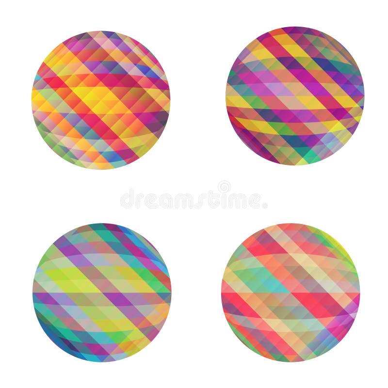 Circles set stock vector. Illustration of sphere, website - 44715150