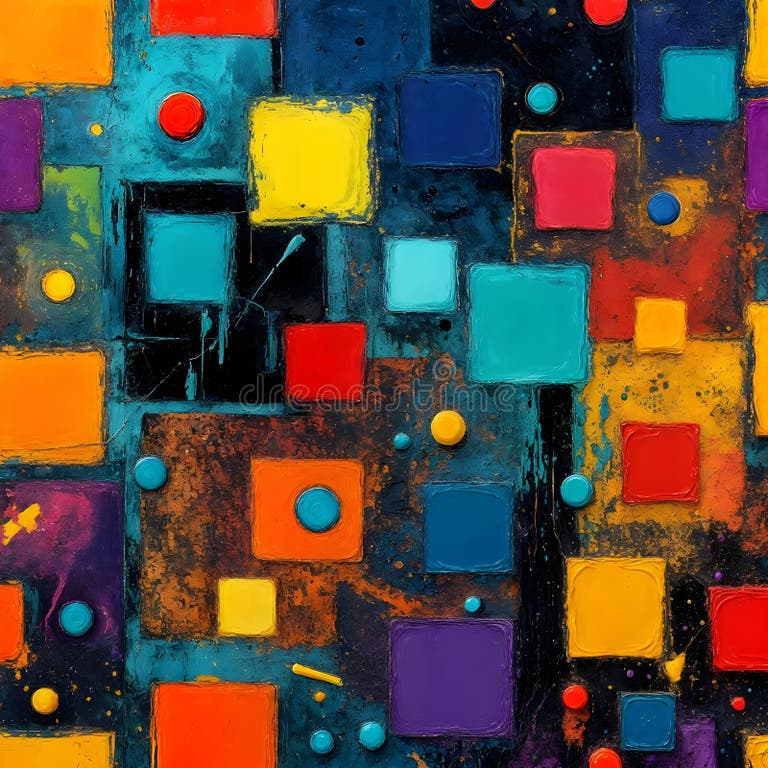 Circles and Squares Background a Paradox Catalyst Maximalist ...