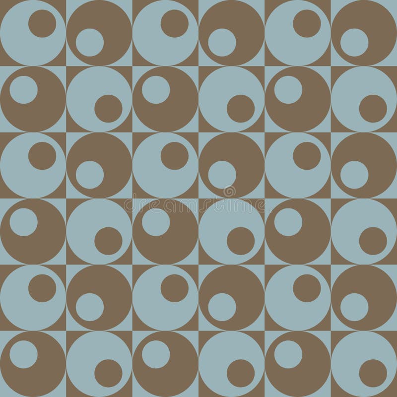 Retro wallpaper stock vector. Illustration of 1970, tile - 2722743