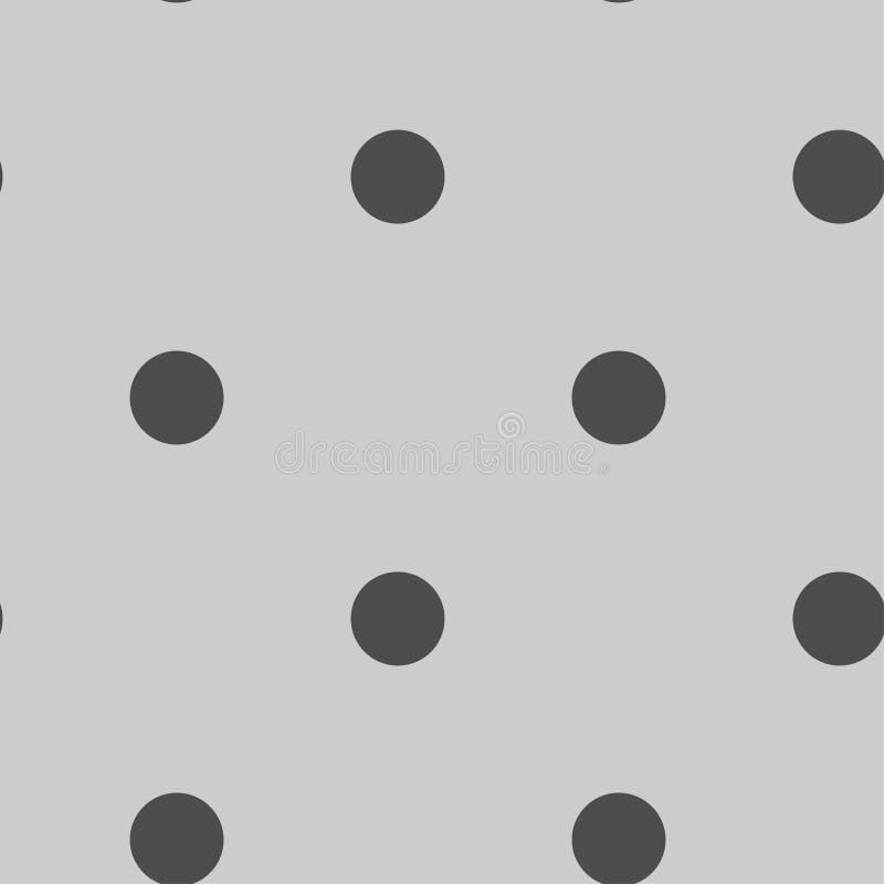 Circles Tileable, Repeatable Black and White Monochrome Dots, Dotted ...