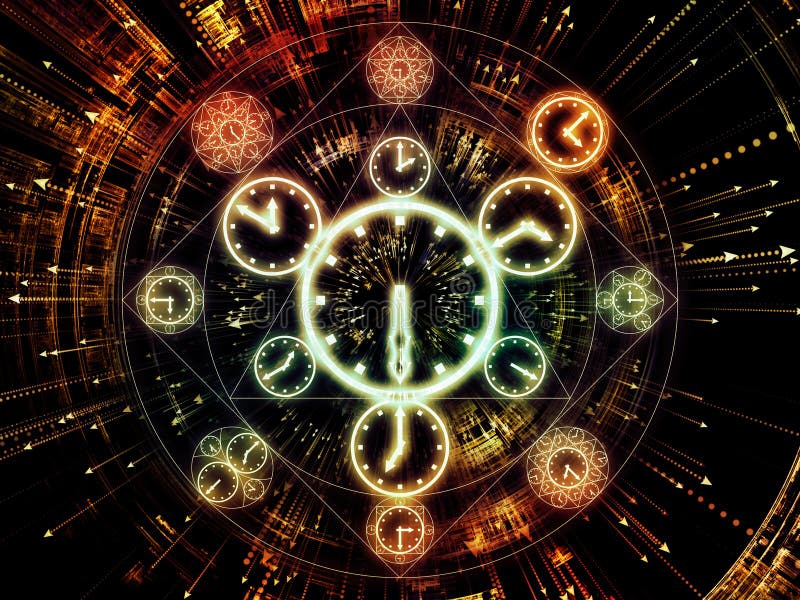 Paradigm of Chronology stock illustration. Illustration of element ...