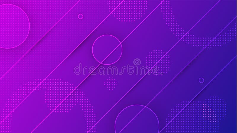 Circles Violet Gradient Background Vector Concept Stock Vector ...