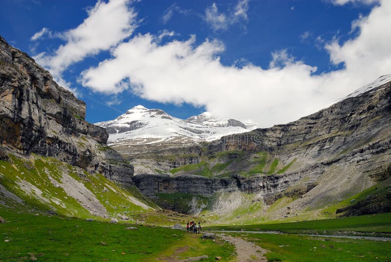 Circo De Soaso, Huesca ( Spain ) Stock Image - Image of hiking ...