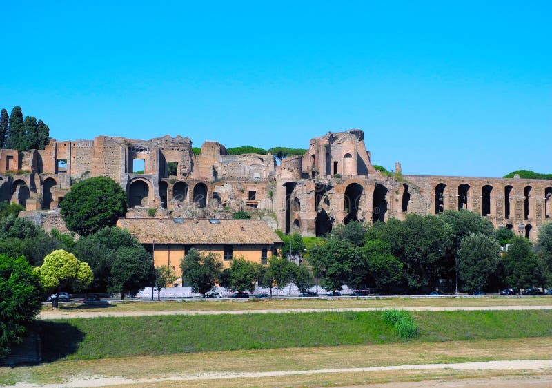 Circo Massimo, Rome. stock photo. Image of ages, capital - 69477714
