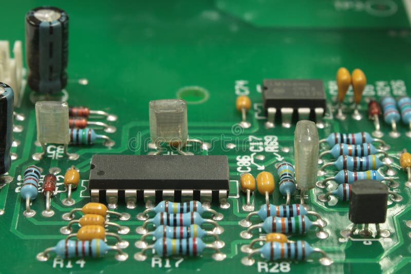 Integrated circuit stock photo. Image of technetronic - 10174218