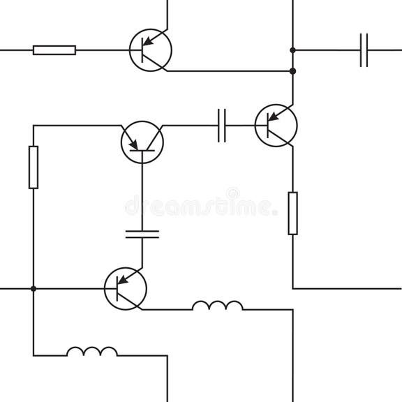 Resistor Circuits Stock Illustrations – 225 Resistor Circuits Stock ...